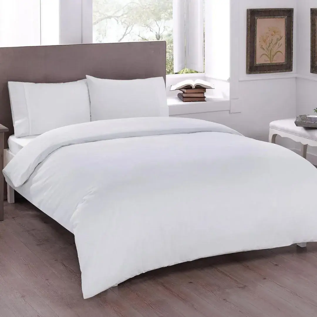 Tac Set posteljine Basic, 160x220cm, Beli