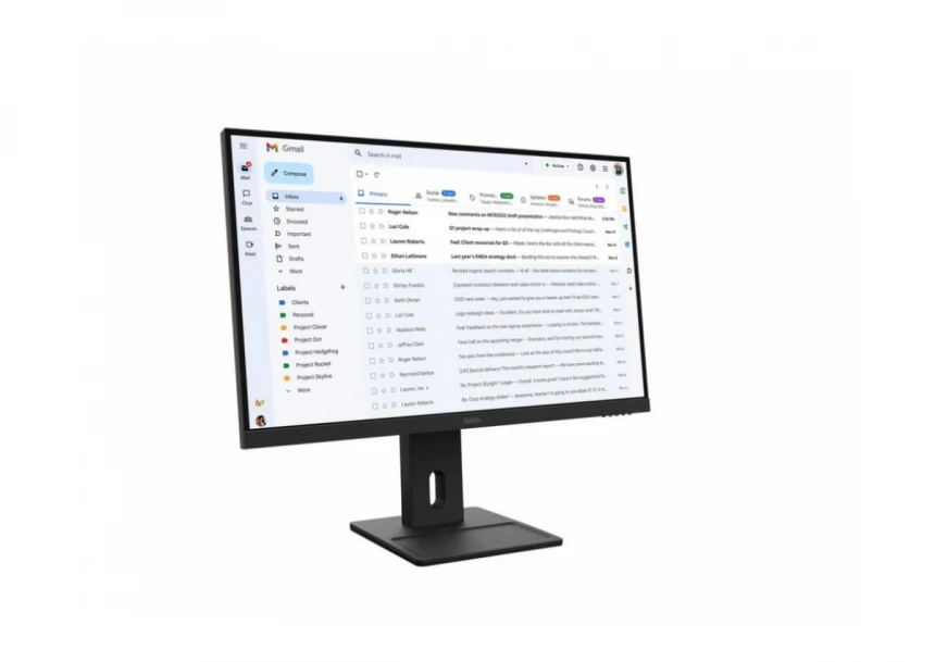 Monitor LENOVO ThinkVision E27-40 27"/IPS/1920x1080/100Hz/4ms/1x HDMI; 1x DP; 1x VGA/Tilt, Swivel, P