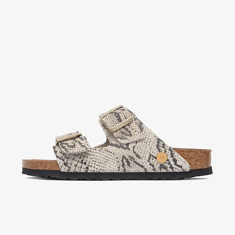birkenstock papuče arizona print leve snake oyster