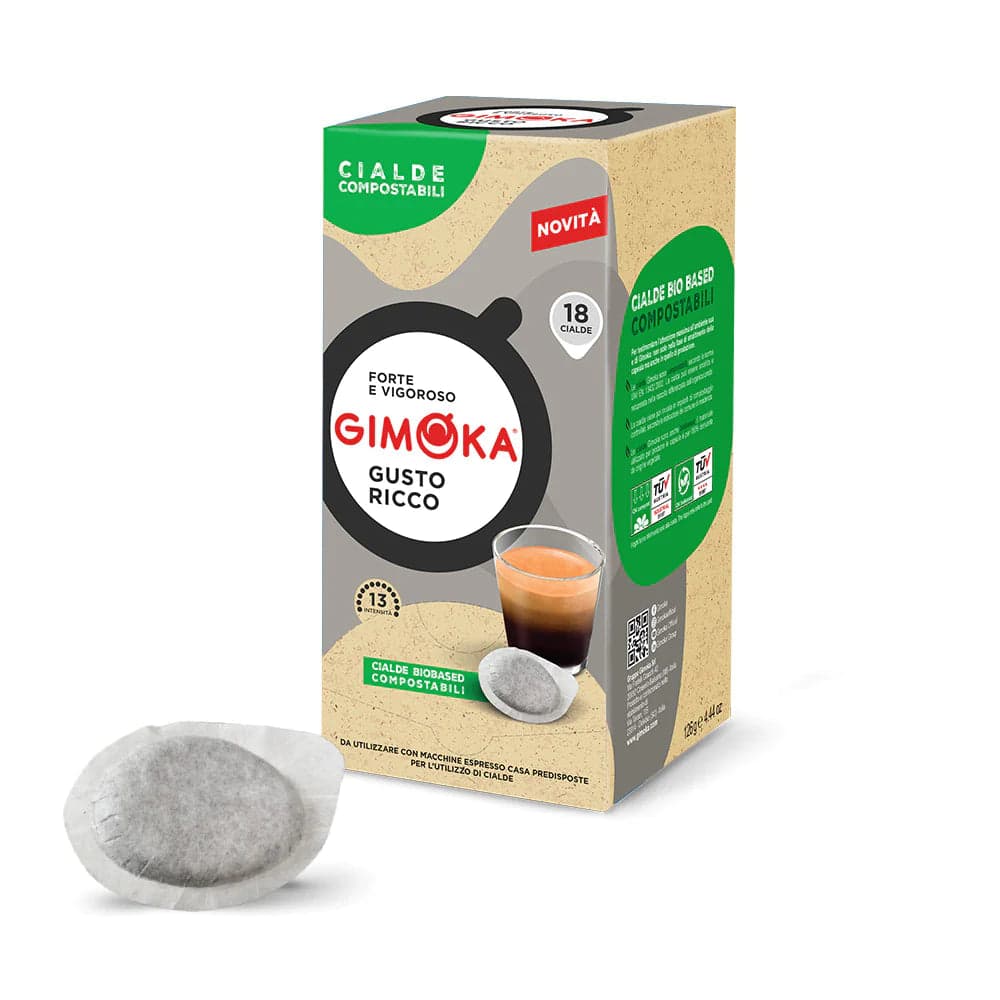 GIMOKA Kapsule za kafu Gusto Ricco ESE44mm, 18 komada