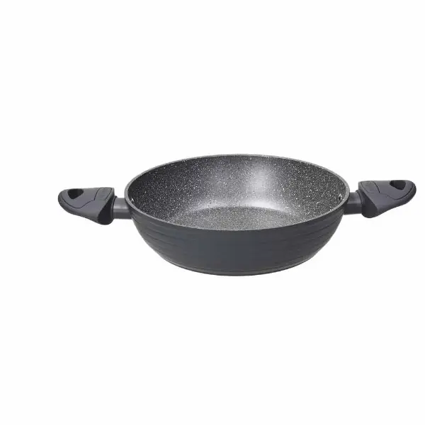TOGNANA Tiganj sa dve ručke 24cm cooking circle sivi