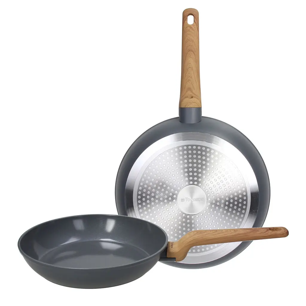 Tognana Set tiganja, 24 i 28 cm, 2 komada, Sivi