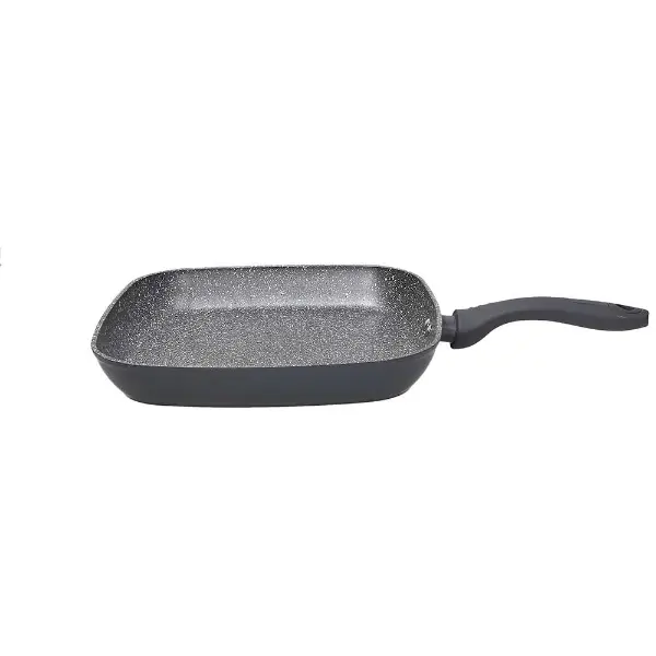 TOGNANA Grill Tiganj 28x28cm cooking circle sivi