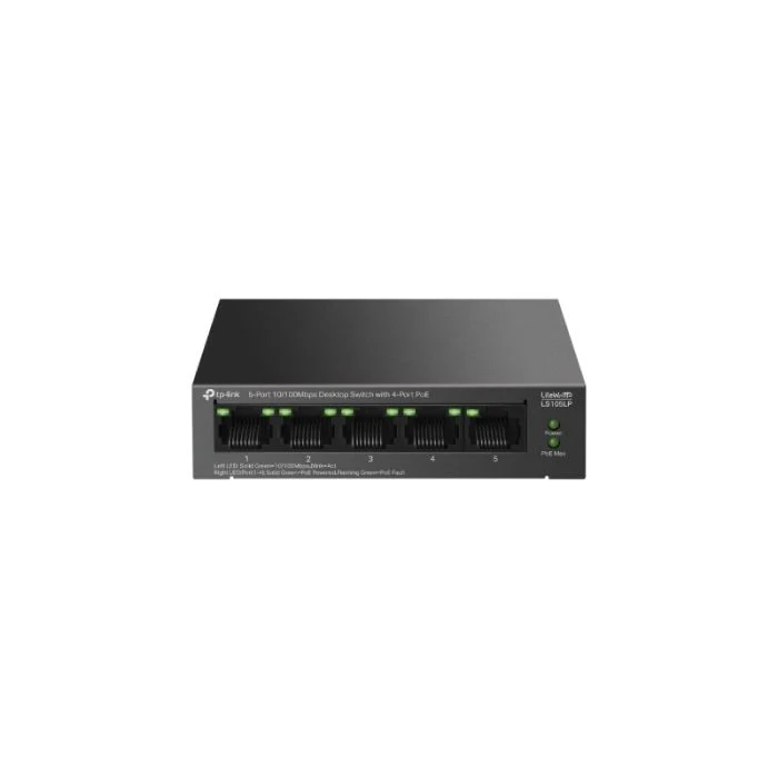 TP-Link LS105LP - PoE svič 5-portni 10/100Mbps desktop