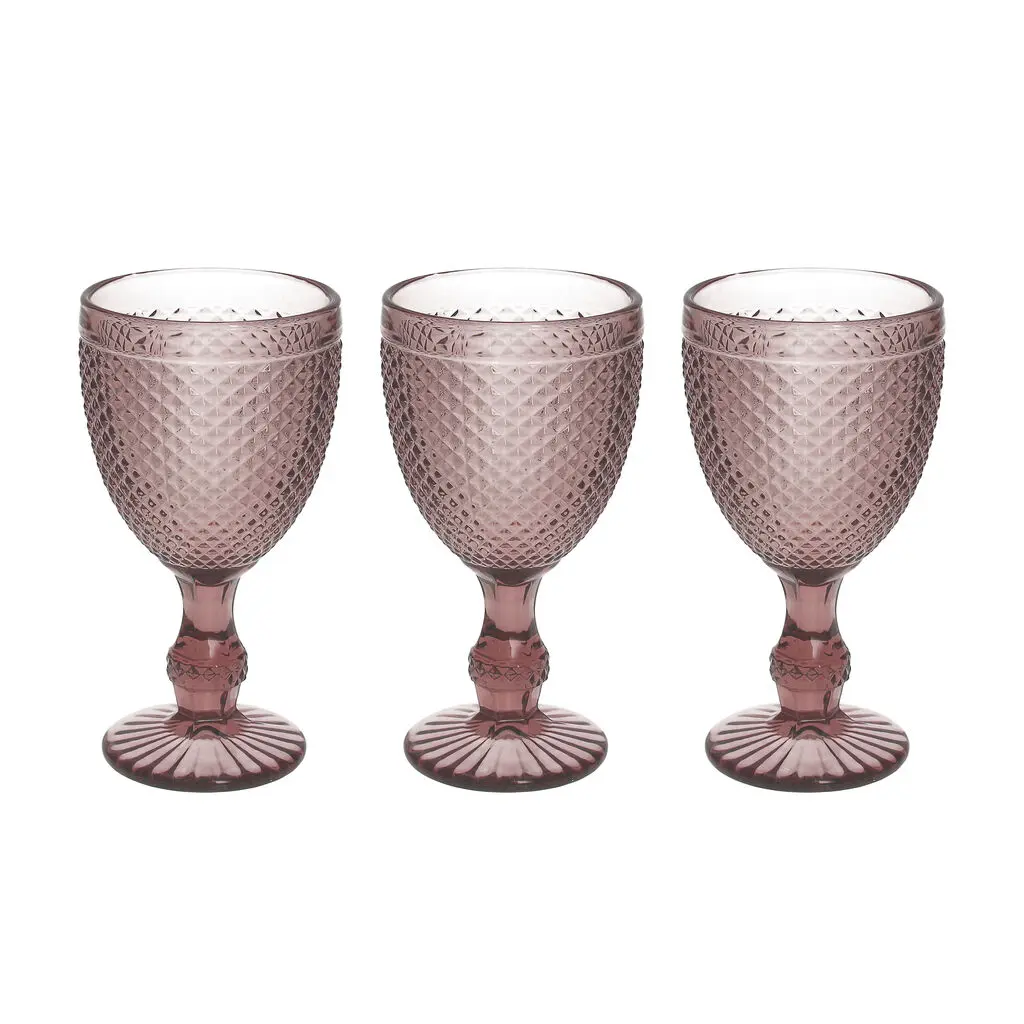 Tognana Set čaša Diamante Ciclamino, 3 komada
