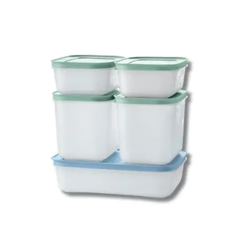 Tupperware Set posuda za zamrzivač, 2x450ml + 2x1.1L + 1L