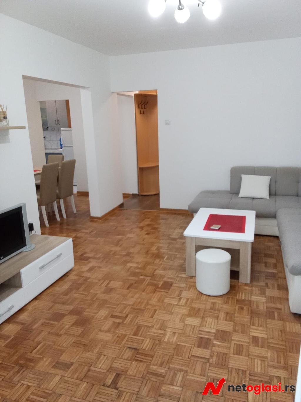 Flat sale Vracar Belgrade tenanted property invest estate