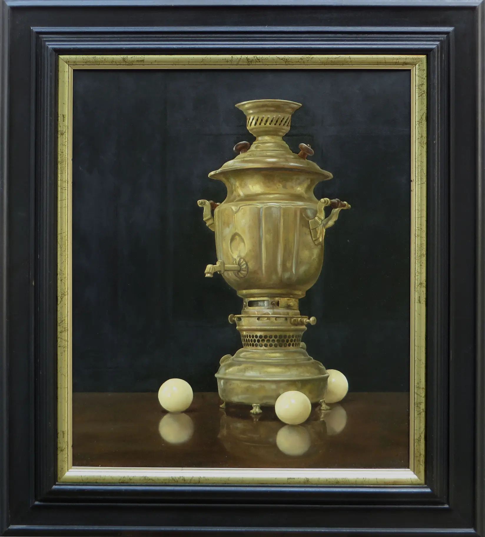 Samovar, Ulje na platnu, 60 x 50 cm
