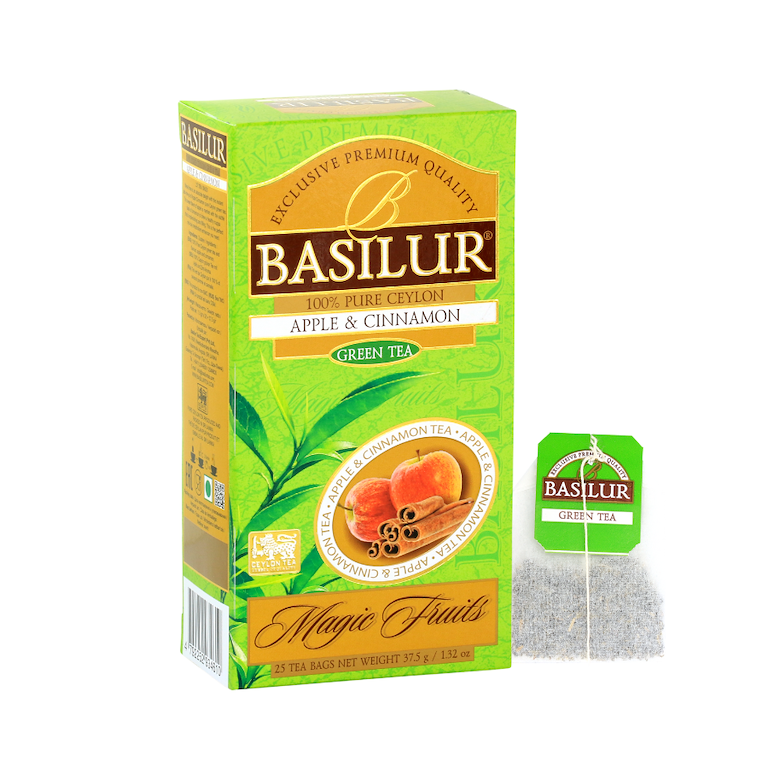 Basilur Apple Cinnamon- Kolekcija Magic Fruits 25×1.5g