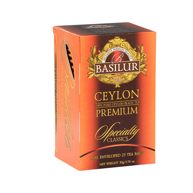 Basilur Ceylon Premium – Kolekcija Specialty Classics 25x2g