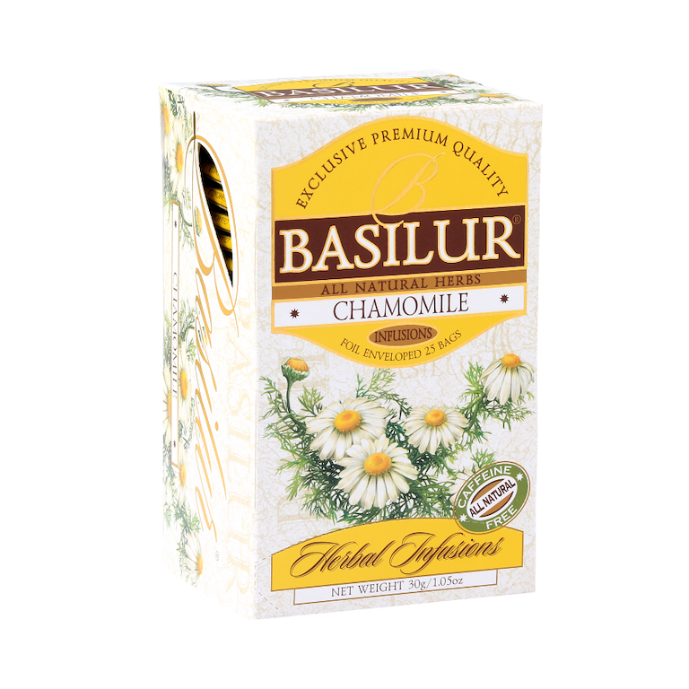 Basilur Chamomile- Kolekcija Herbal Infusions 25×1.2 g