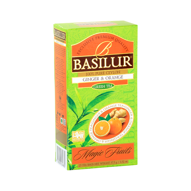 Basilur Ginger Orange- Kolekcija Magic Fruits 25×1.5g