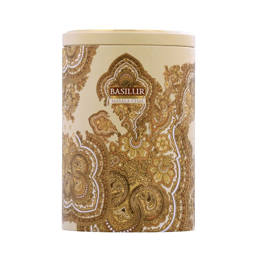 Basilur Masala Chai – crni čaj u metalnoj kutiji 100g