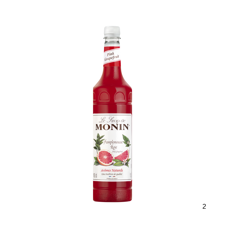 Monin Sirup Pink Grapefruit PET 1L