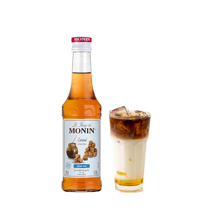 Monin Sirup Sugar Free Karamela 25cl