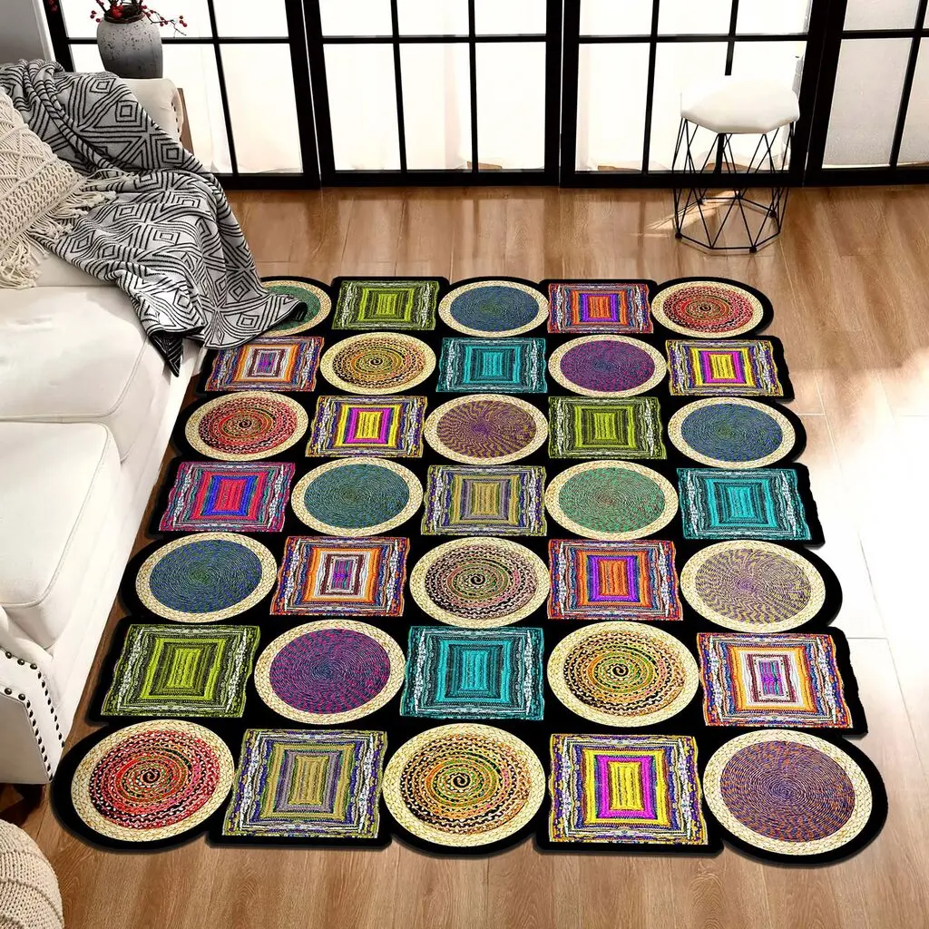 Conceptum Hypnose Tepih Hmnt959, Pravougaoni, 80 x 120 cm, Šareni