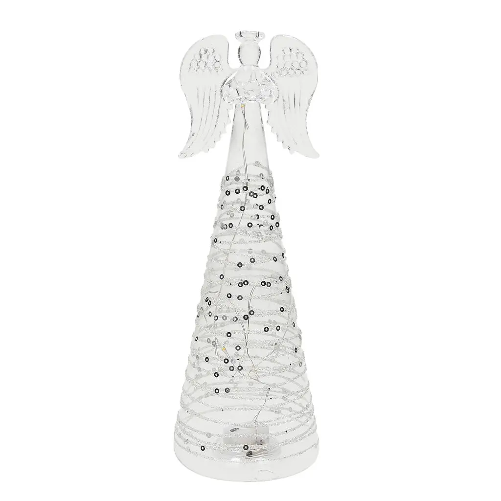 Tognana Dekorativna figura Anđeo sa LED svetlom, 24 cm, Beli