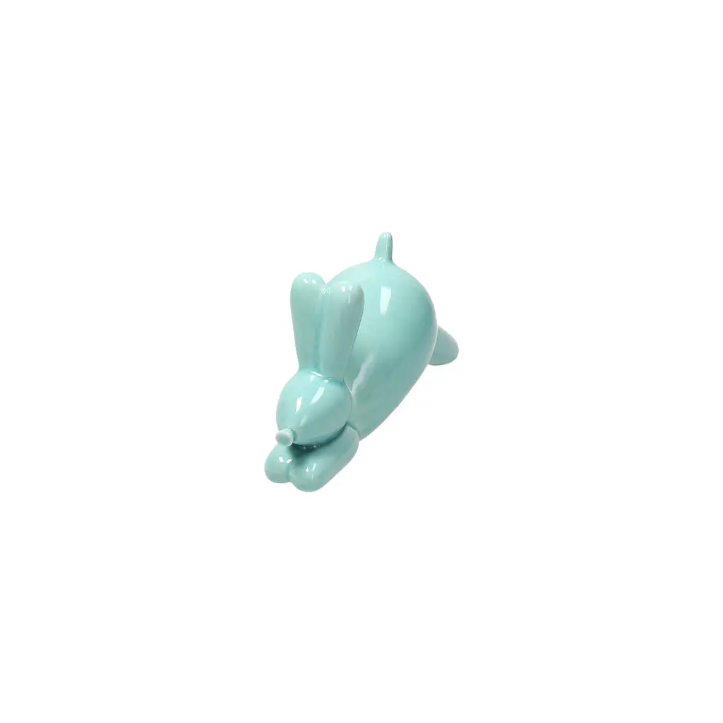 Tognana Dekorativna figura Pas, 10 cm, Tirkizna