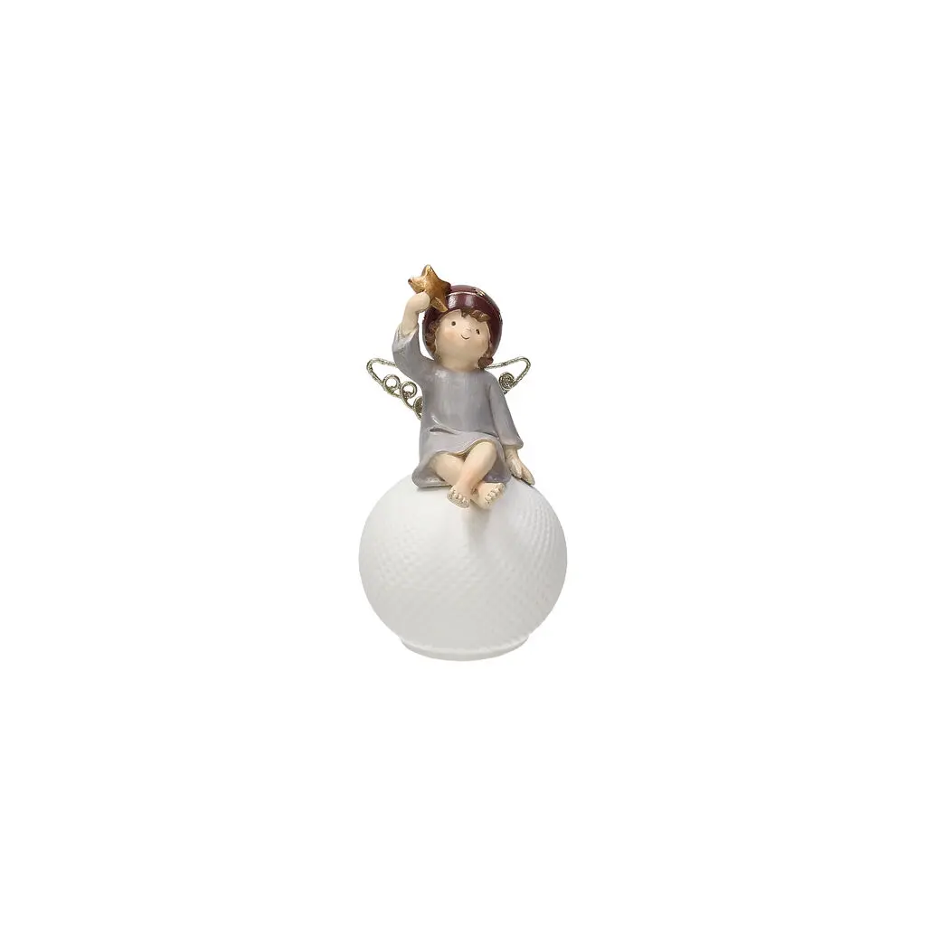 Tognana Dekorativna figura Anđeo sa LED svetlom, 15 cm