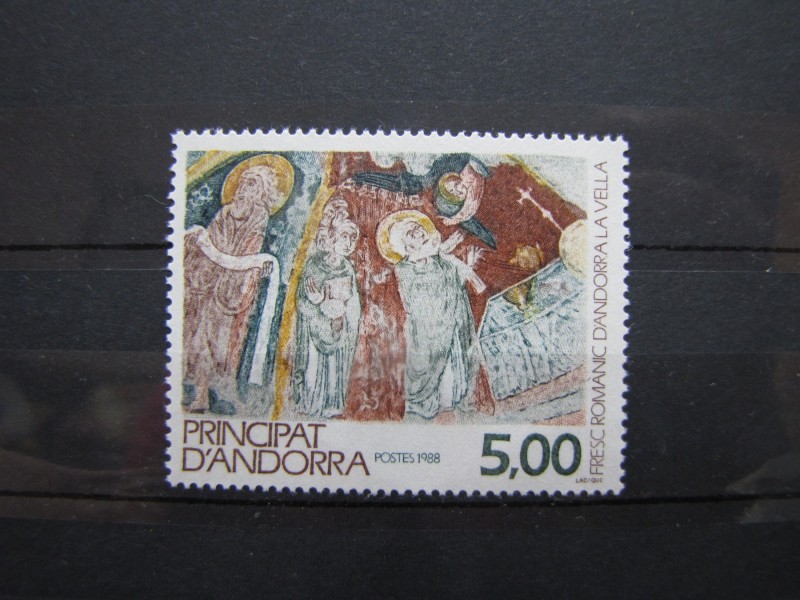 FRANCUSKA ANDORRA 1988god. mi396**