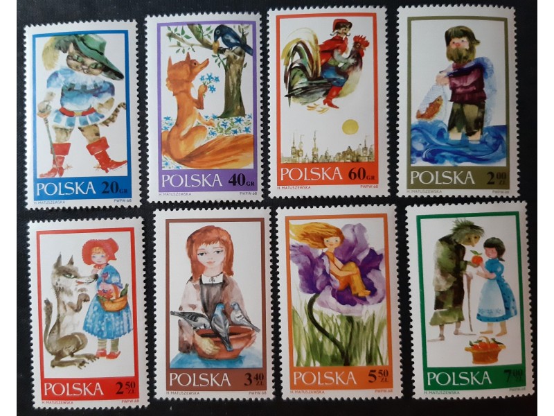 A50 Poljska bajke 1968g cela ser cisto