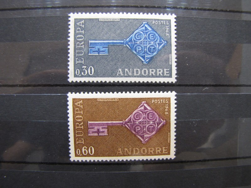 1968 Andorra Europa cept **