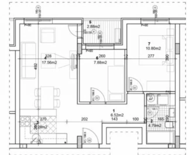 NOVI SAD - CENTAR - 54.00 m2