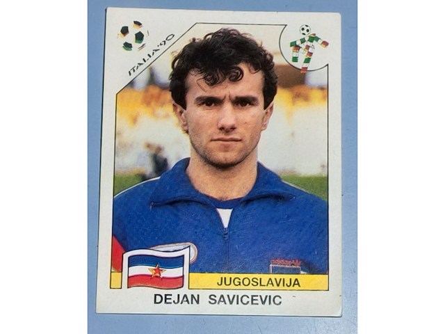 Dejan Savićević 284 Italia 90 Panini Dečje novine živa