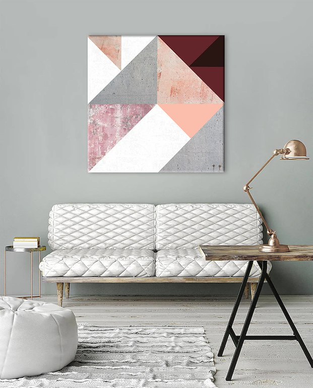 ZIDNA UMETNOST GEOMETRIJSKI DUH / DEN JOHANSON