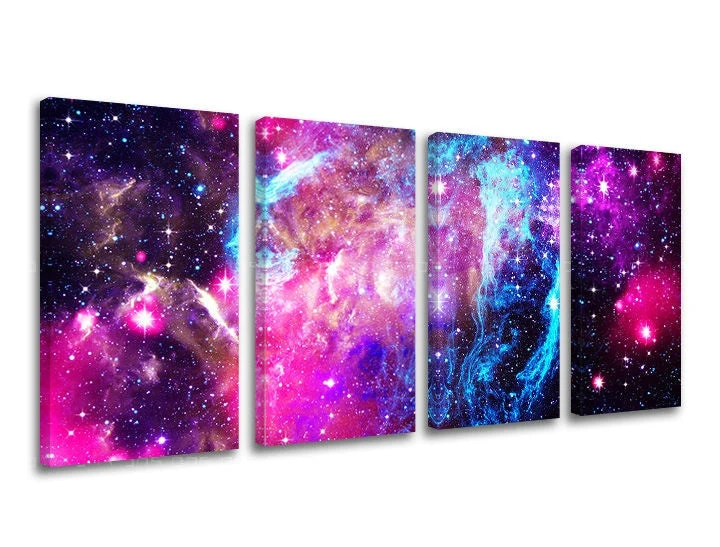 ZIDNA SLIKA U 4 DELA UNIVERZUM