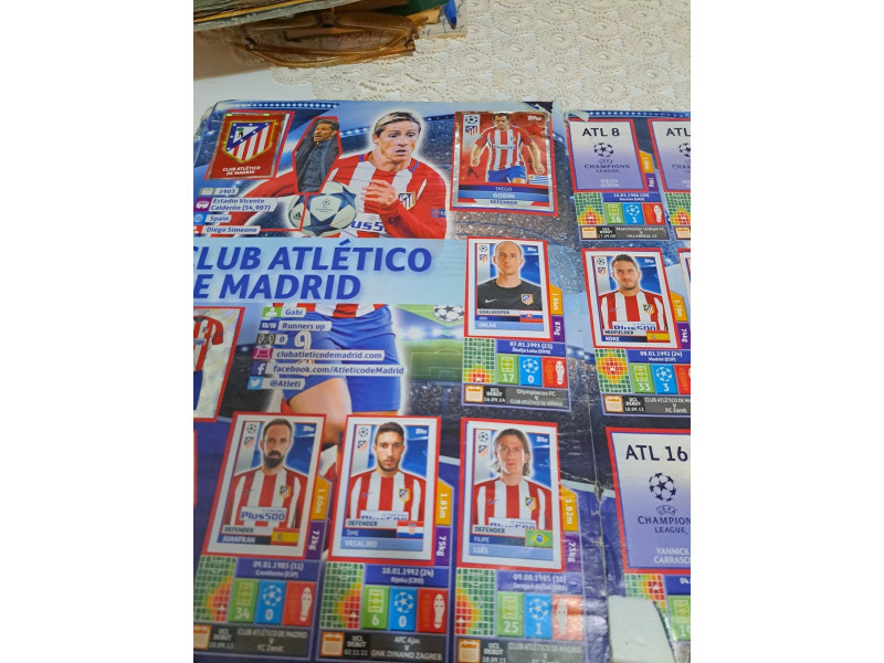 album liga šampiona 2016 i 17 uefa fudbal panini