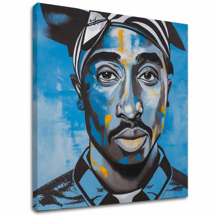 Image TUPAC SHAKUR - Rapper In Heaven | Dovršeno Rukom Umetnika