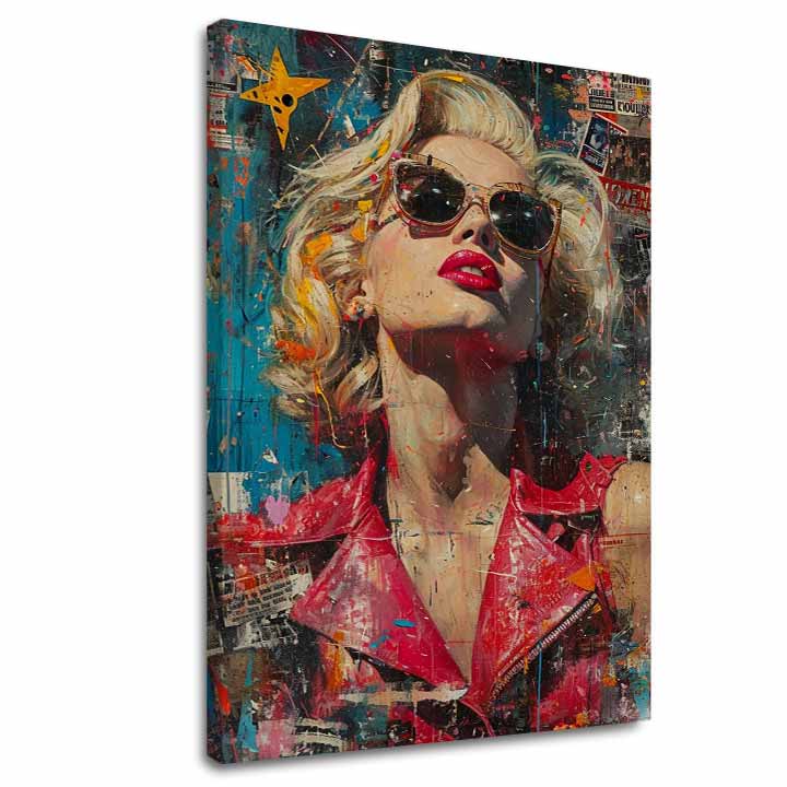 Image MARILYN MONROE - Ikona U Sjaju Svetla | Dovršeno Rukom Umetnika