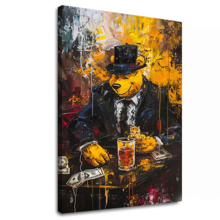 Image MAFIA BOSS BEAR | Dovršeno Rukom Umetnika