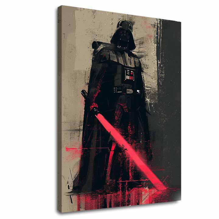 Image DARTH VADER - Dark Force On Canvas | Dovršeno Rukom Umetnika