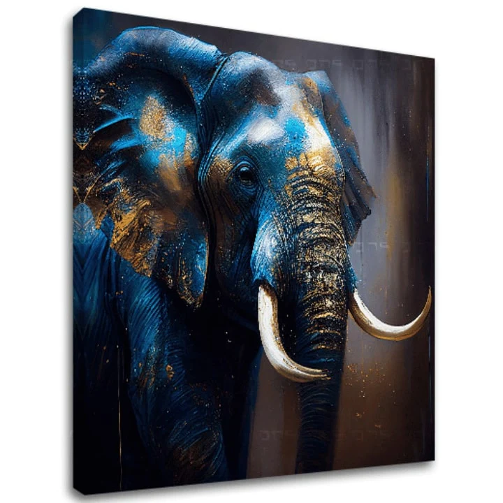 Dekorativna Slika Na Platnu - PREMIUM ART - Graciozni Džin Savane 80k80 Cm