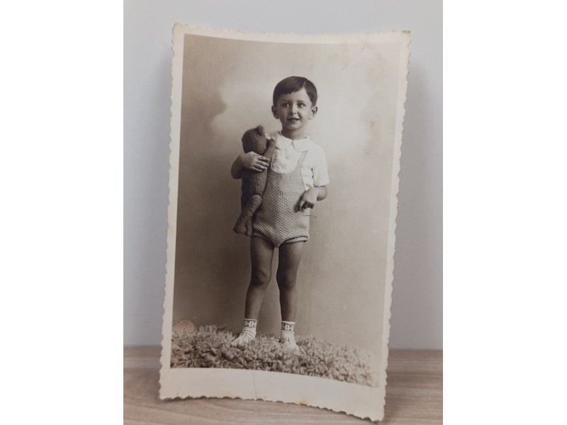 Vintage fotografija dečak