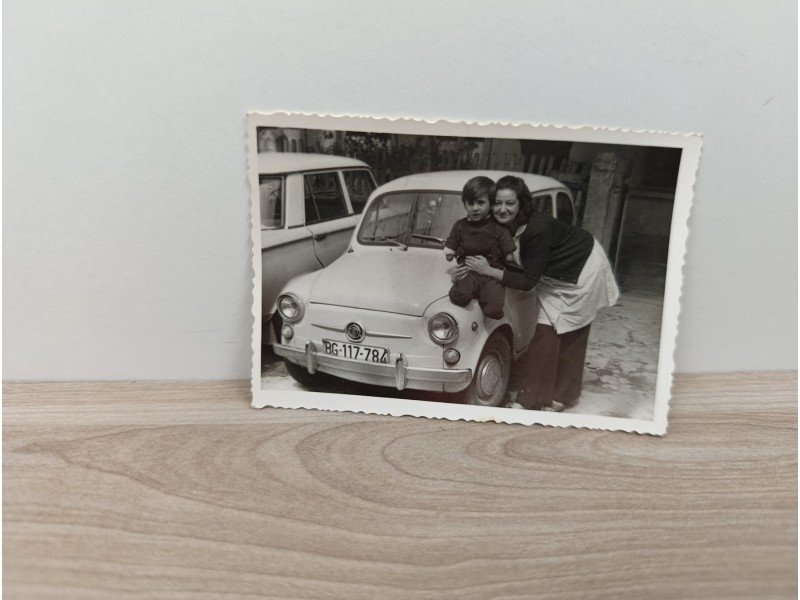 Vintage fotografija mama i dete