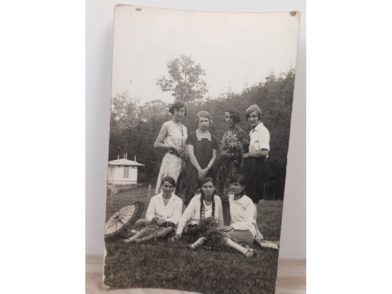 Vintage fotografija devojke