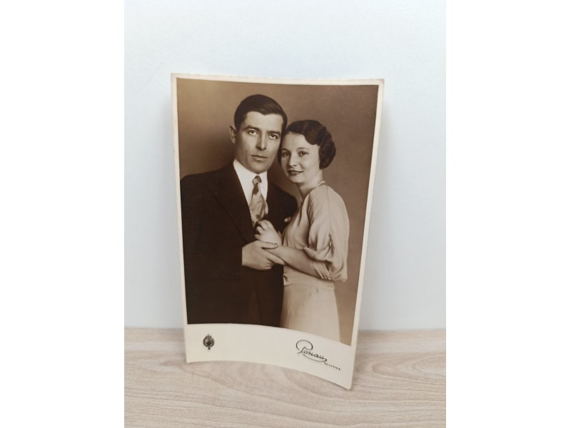 Vintage fotografija par