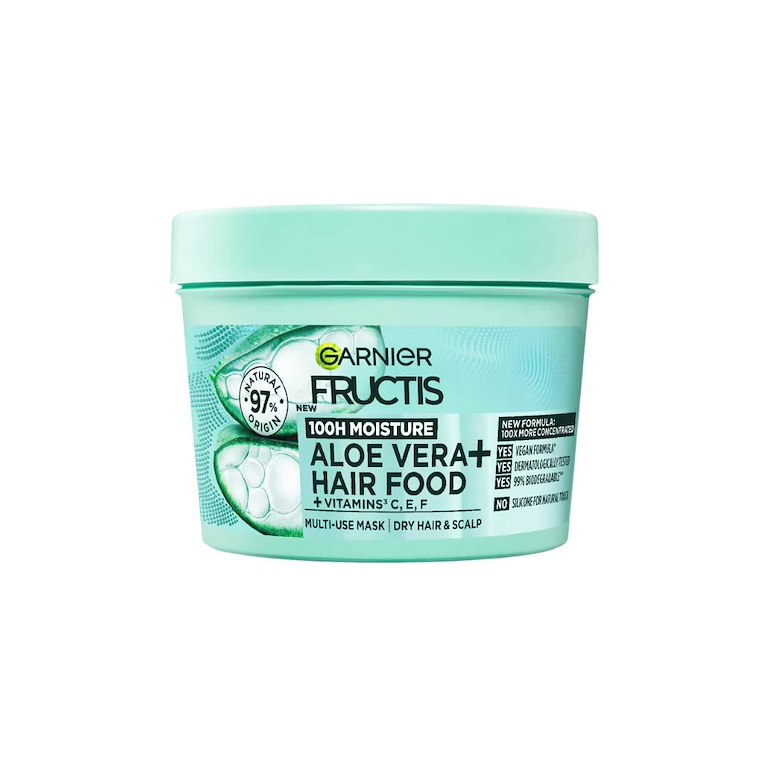 GARNIER Fructis Hair Food Maska za Kosu Aloe Vera 390 mL