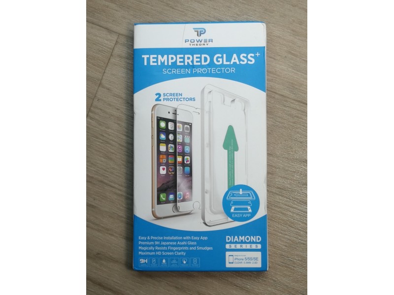 Dva zastitna stakla za Apple iPhone 5-5s-SE