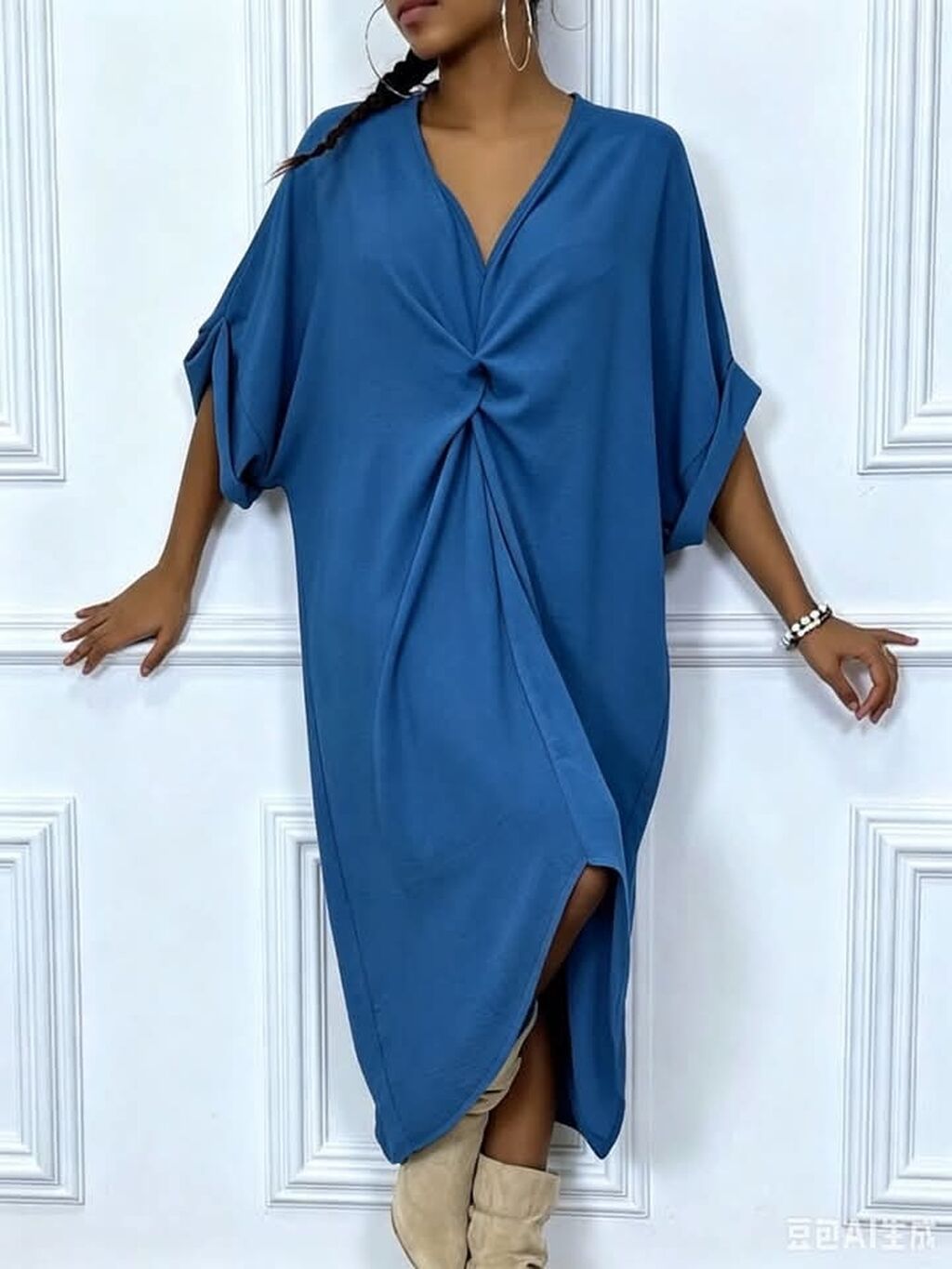 06. Haljina BIG SIZE za punije 2XL 3XL 4XL 5XL 6XL 7XL Cena : 2.400