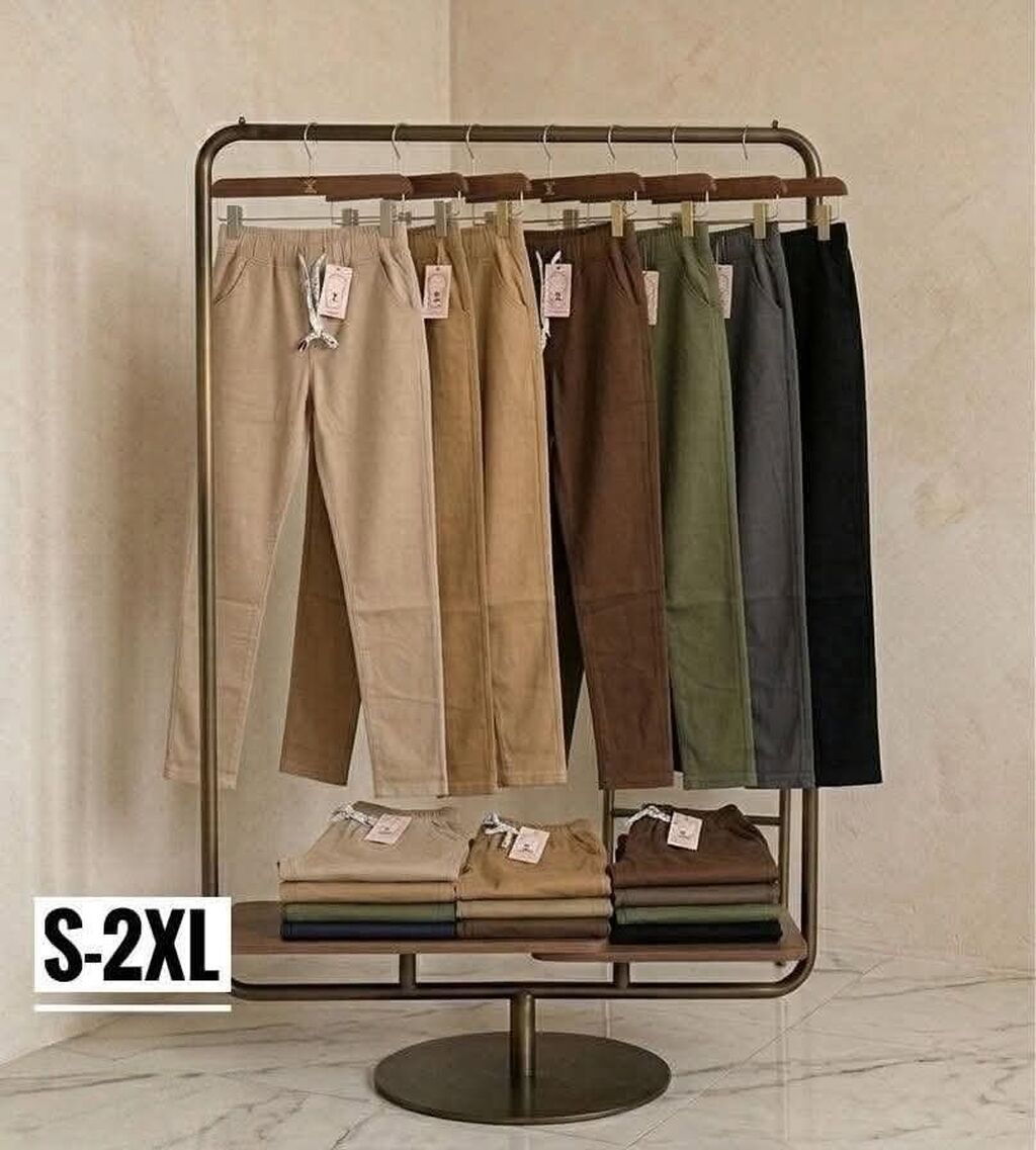 Muške pantalone sa elastinom – casual kroj - Veličine: S–2XL