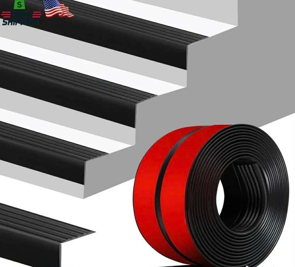 Samolepljiva protivklizna traka za ivice stepenica - Materijal