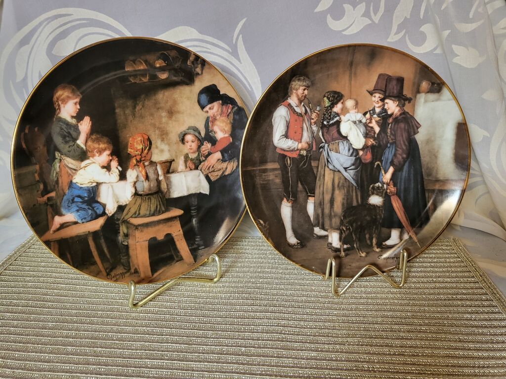 Tanjiri novi za na zid 1988god.Lilijen porcelan Austrija. Tanjiri za