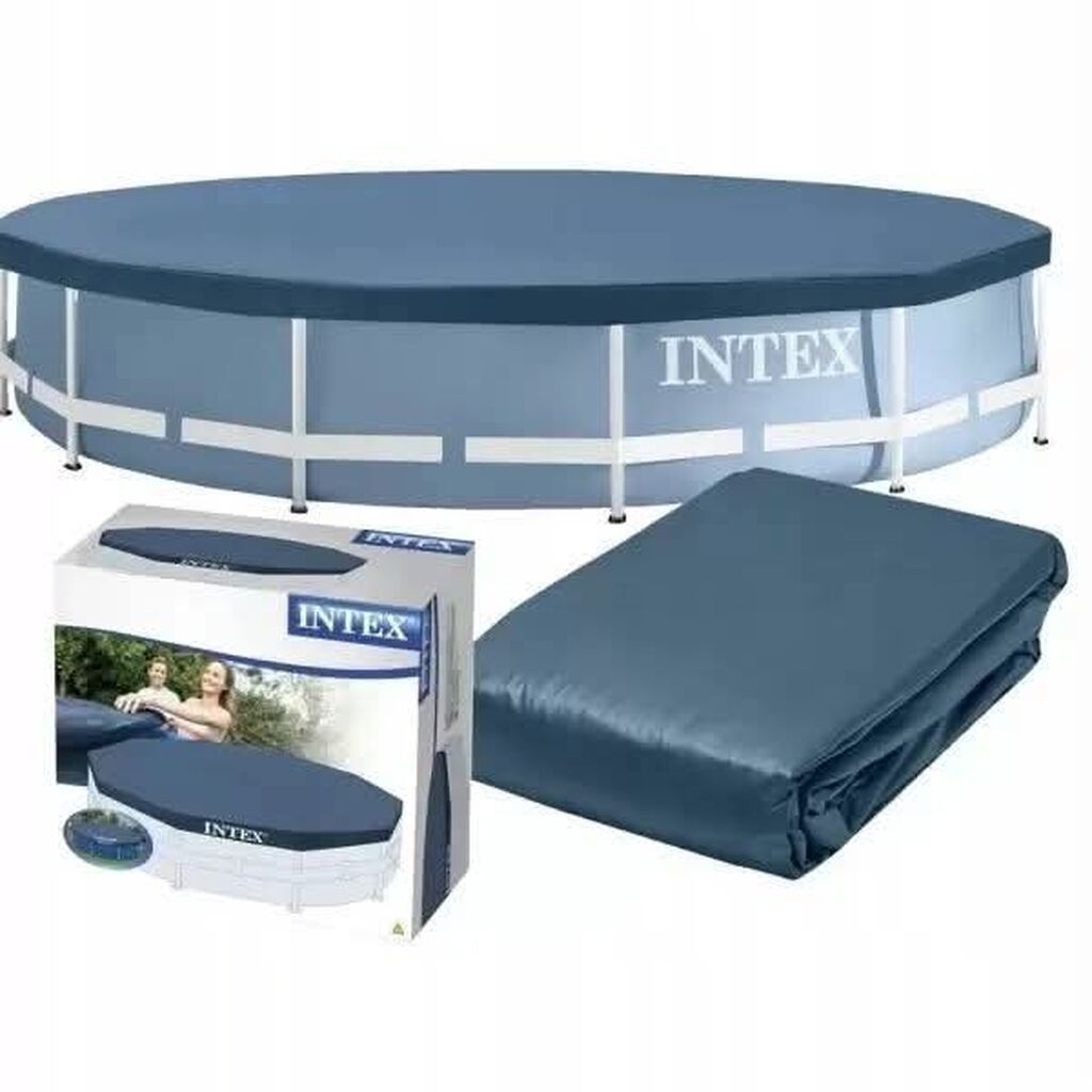 Intex prekrivač za bazen – za okrugle i pravougaone nadzemne bazene sa