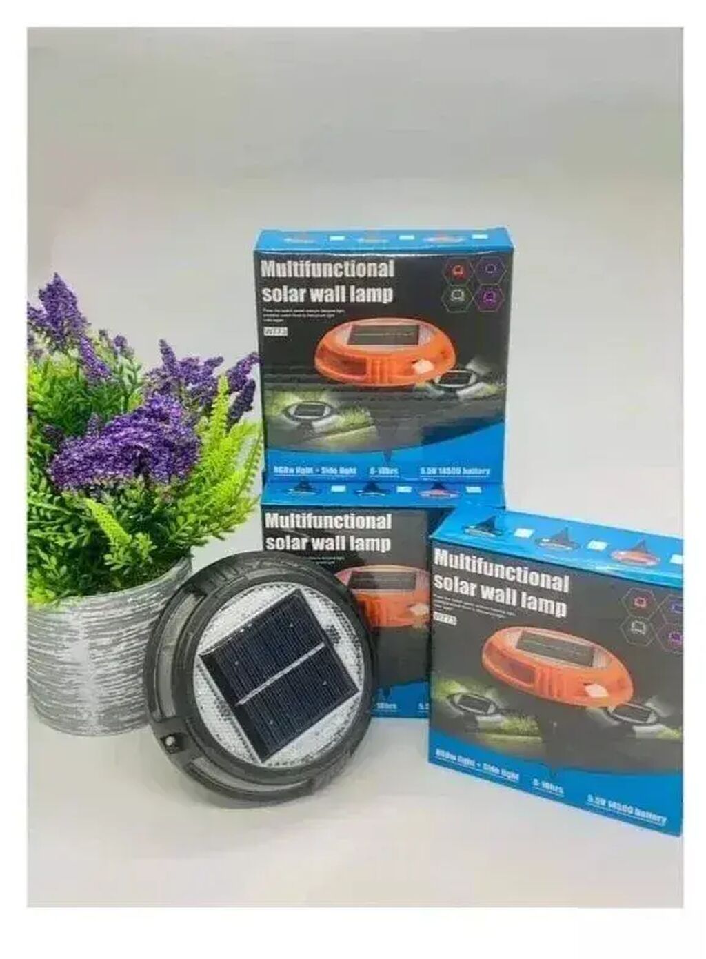 Solarna LED podna lampa RGB Dobrodošli u Davidov shop online market