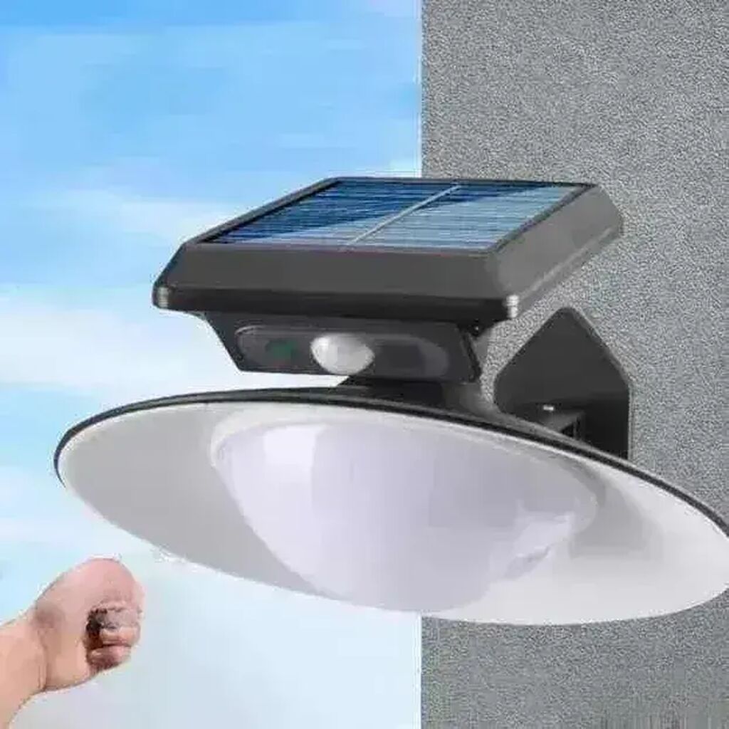 Solarna lampa sa senzorom – vodootporna zidna lampa Pametna i