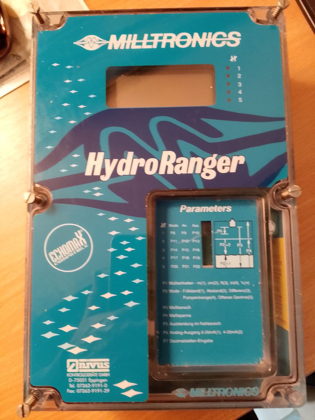 Milltronics HydroRanger – ultrazvučni kontroler nivoa tečnosti -